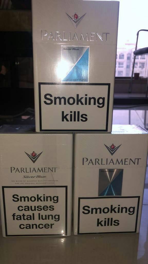 Parliament Silver Blue cigarettes 10 cartons|Parliament Silver Blue ...