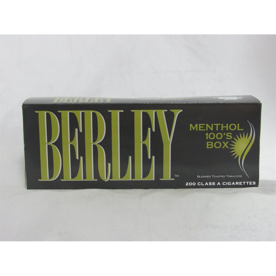 BERLEY MENTHOL 100'S BOX cigarettes 10 cartons|BERLEY MENTHOL 100'S BOX ...