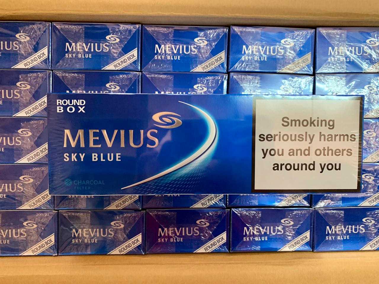 Mevius Sky Blue cigarettes 10 cartons|Mevius Sky Blue|Mevius Cigarettes